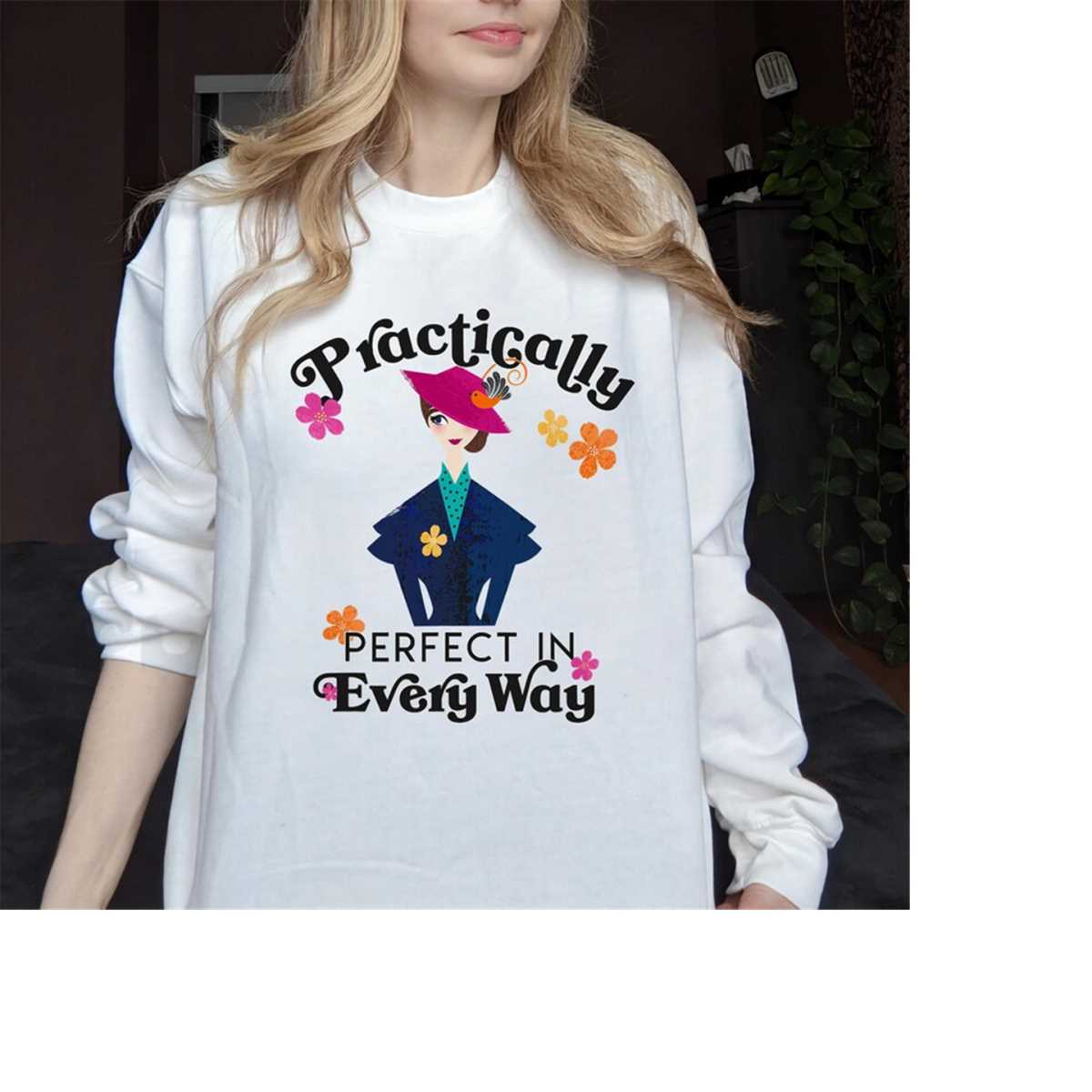 Disney Mary Poppins Perfect in Every Way T-Shirt, Mary Poppi | Inspire ...