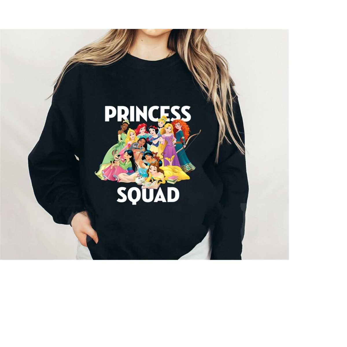 Princess Squad Disney Princess Funny Shirt, Disneyland Fami | Inspire ...