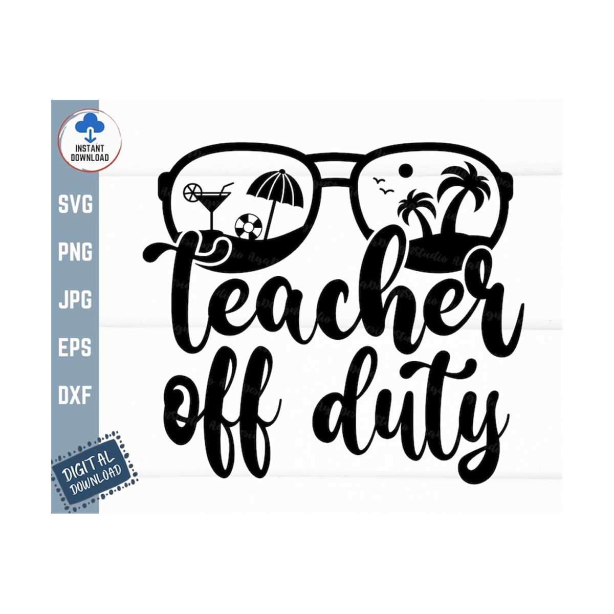 teacher off duty svg - Inspire Uplift