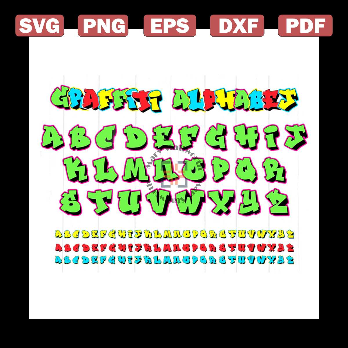 Graffiti Alphabet Svg, Font Svg, Graffiti Letter Svg, Graffi - Inspire ...