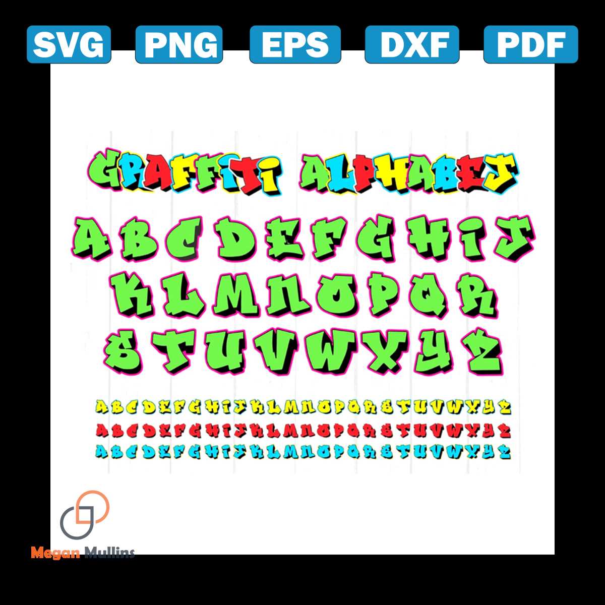 Graffiti Alphabet Svg, Font Svg, Graffiti Letter Svg, Graffi | Inspire ...