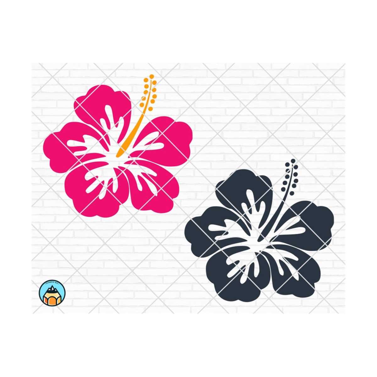 Hibiscus Flower svg, Hibiscus svg, Flower svg, Hibiscus Clip | Inspire ...
