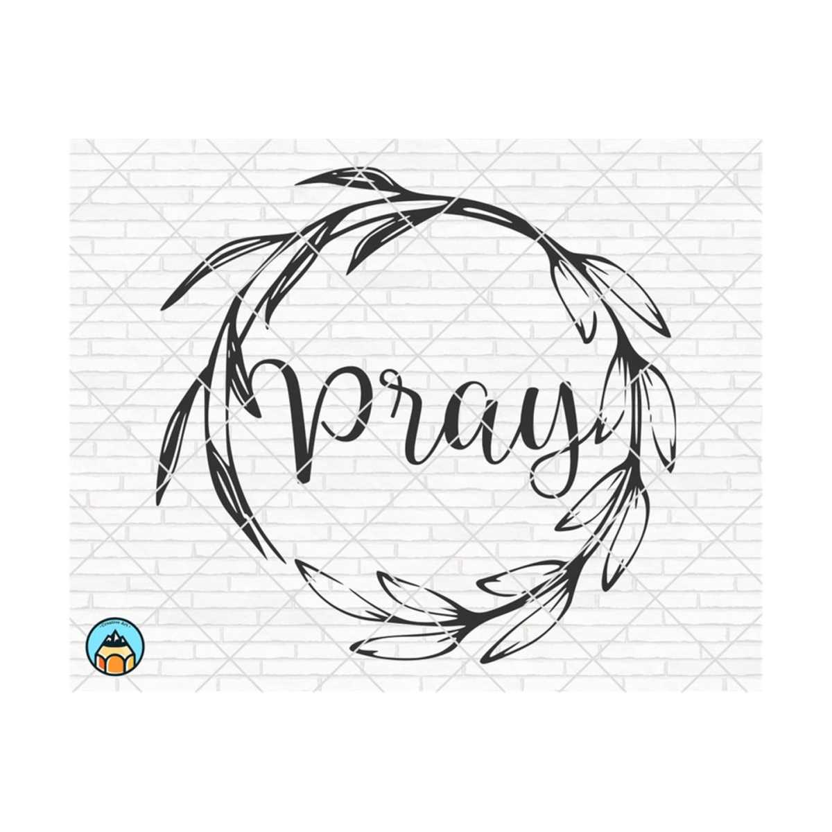 Pray svg, Christian svg, Faith svg, Jesus svg, Religious svg | Inspire ...