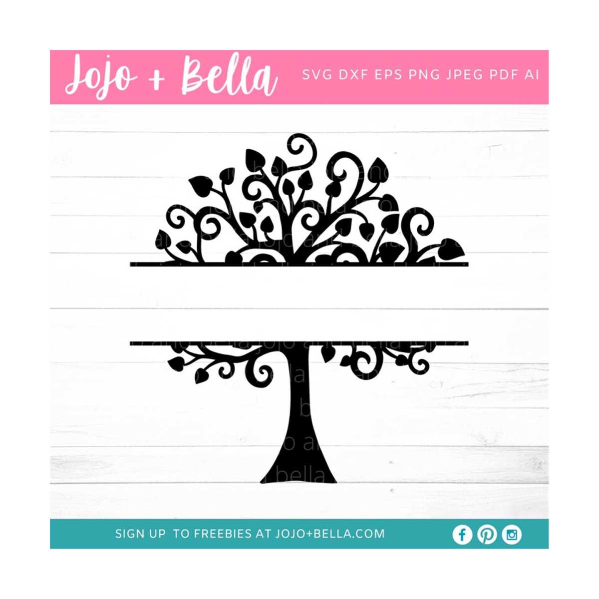 Family Tree split Svg, Family Tree Svg, Family Svg, Svg, Fam | Inspire ...