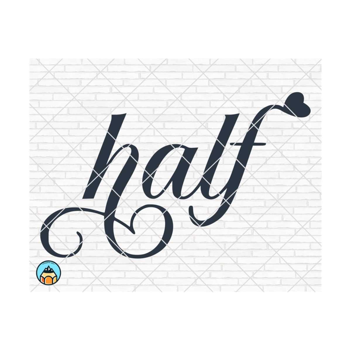 Half svg, Half Birthday svg, Girl's Half, Birthday Girl svg, - Inspire ...