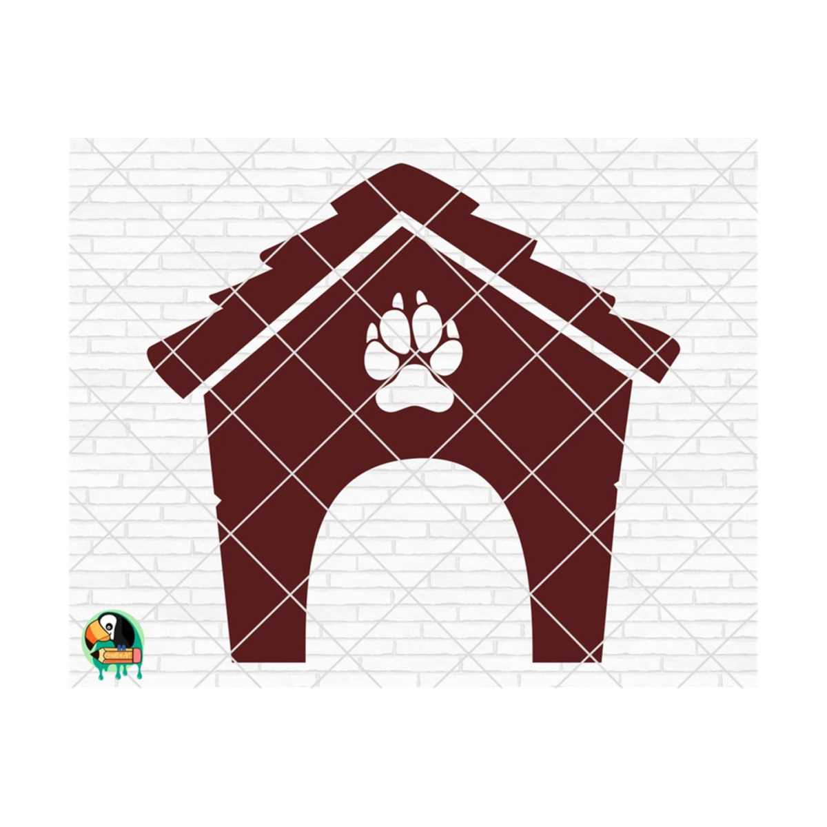 Dog House SVG, Dog Lovers Svg, Dog House Cut Files, Cricut, | Inspire ...