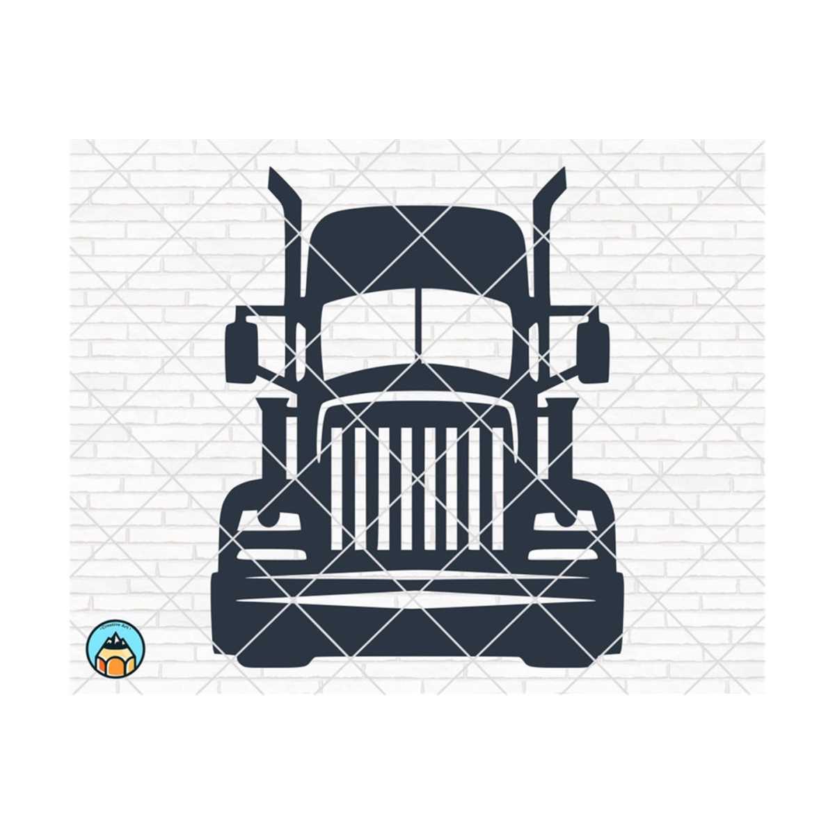 Truck svg | Truck Logo svg | American Trucker svg | Truck Dr - Inspire ...