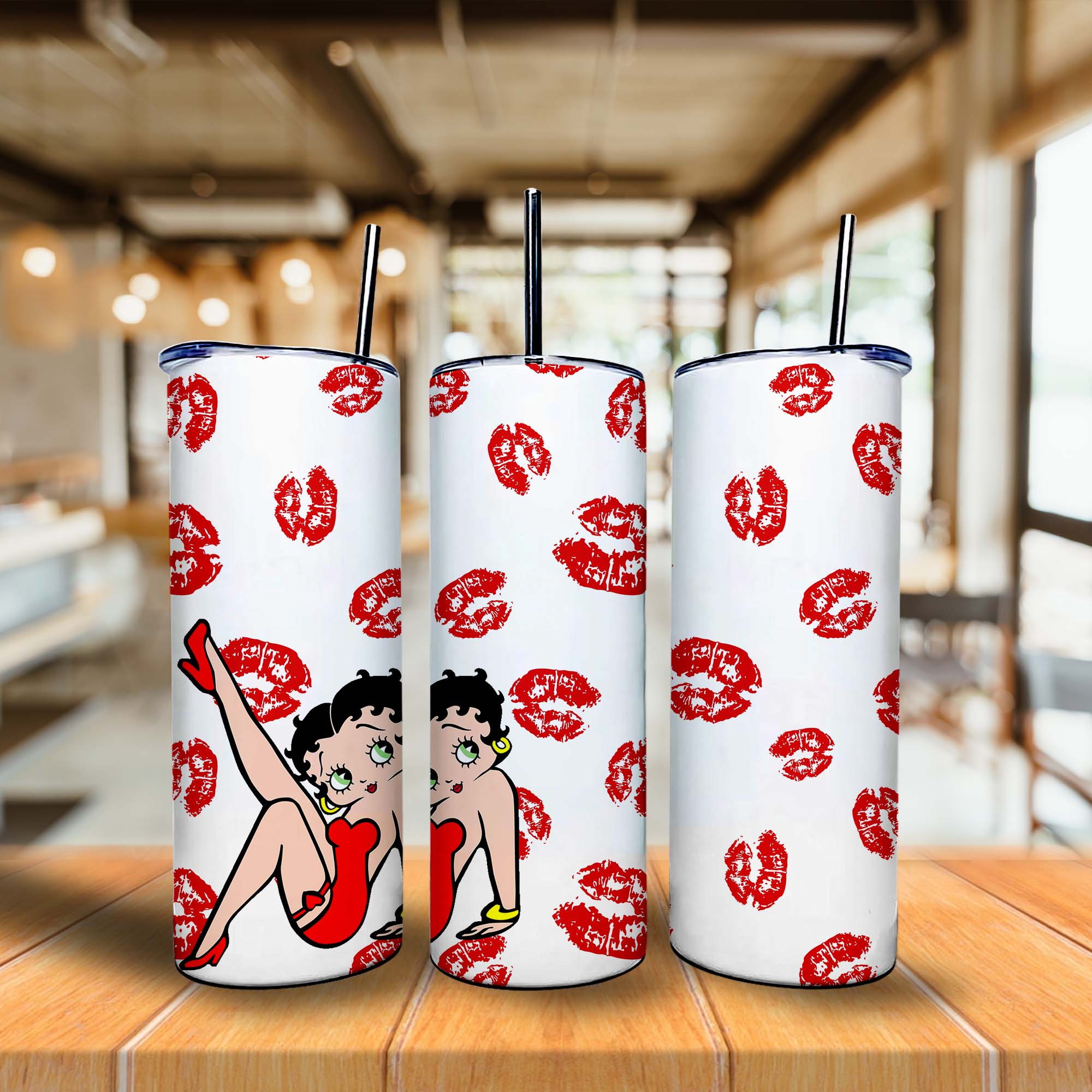 Betty Boop Tumbler Wrap , Betty Boop Png 02 - Inspire Uplift