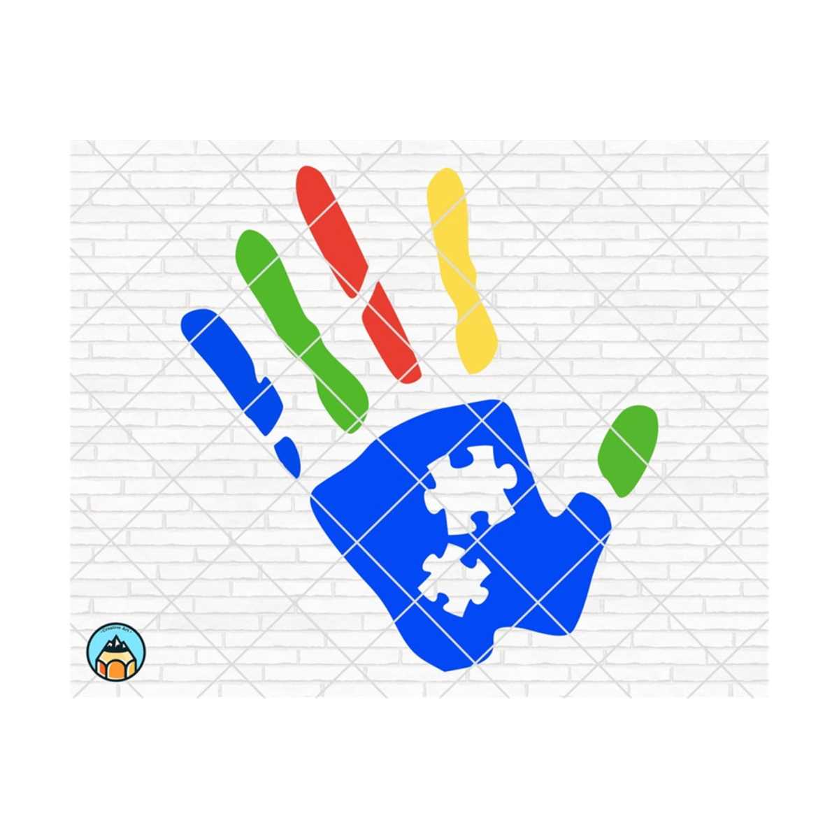 Autism Hand svg, Autism Awareness svg, Autism Puzzle svg, Au | Inspire ...