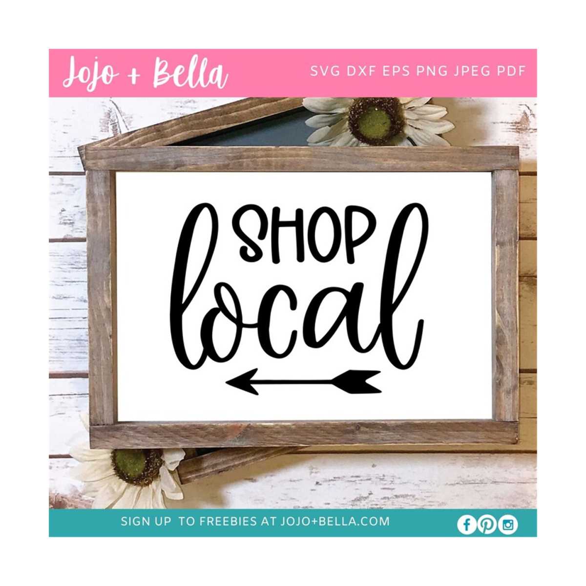 Shop Local Sign Svg, Small business svg, small business owne - Inspire ...
