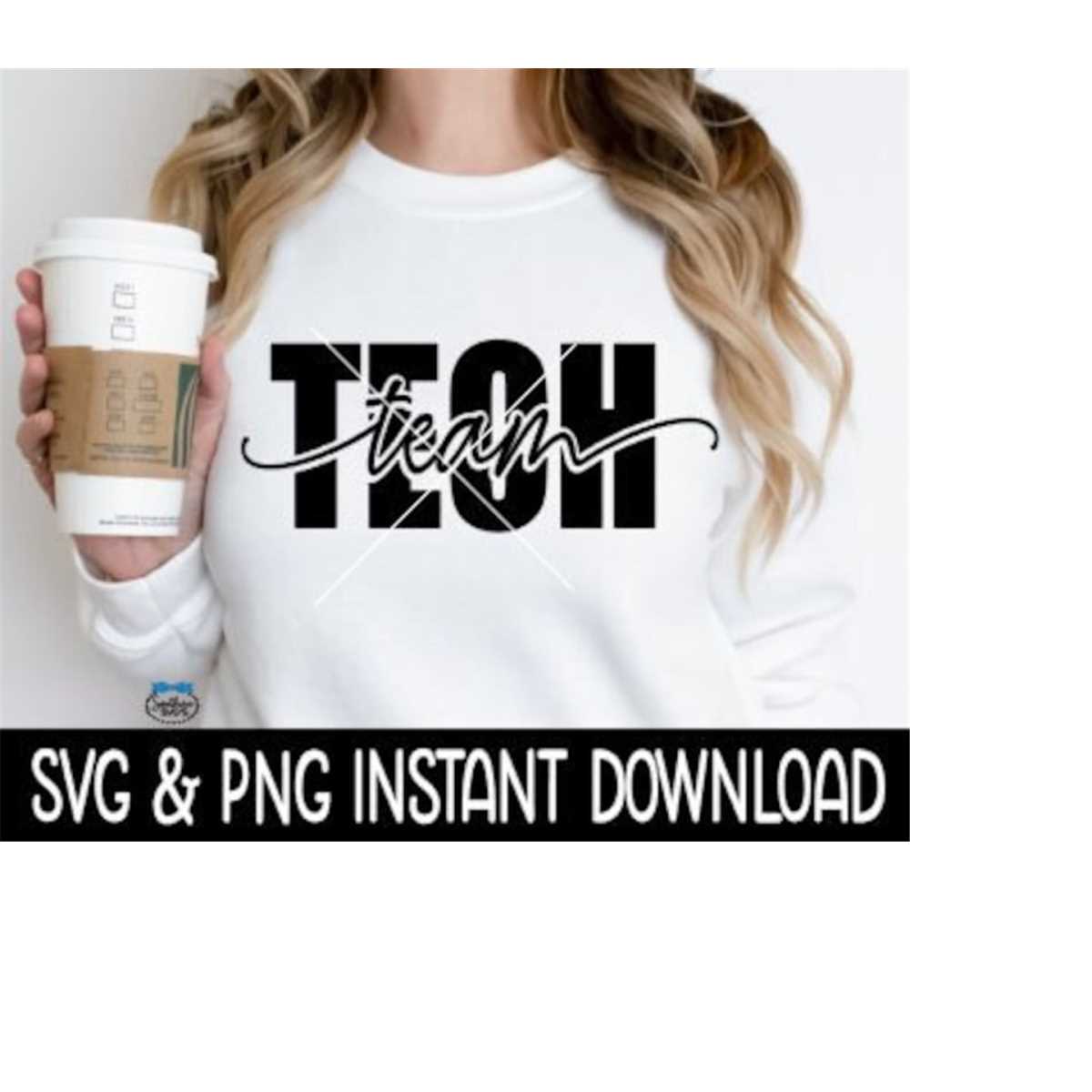 Tech Team SVG, Tech Team PNG, Tee Shirt SvG Instant Download | Inspire ...