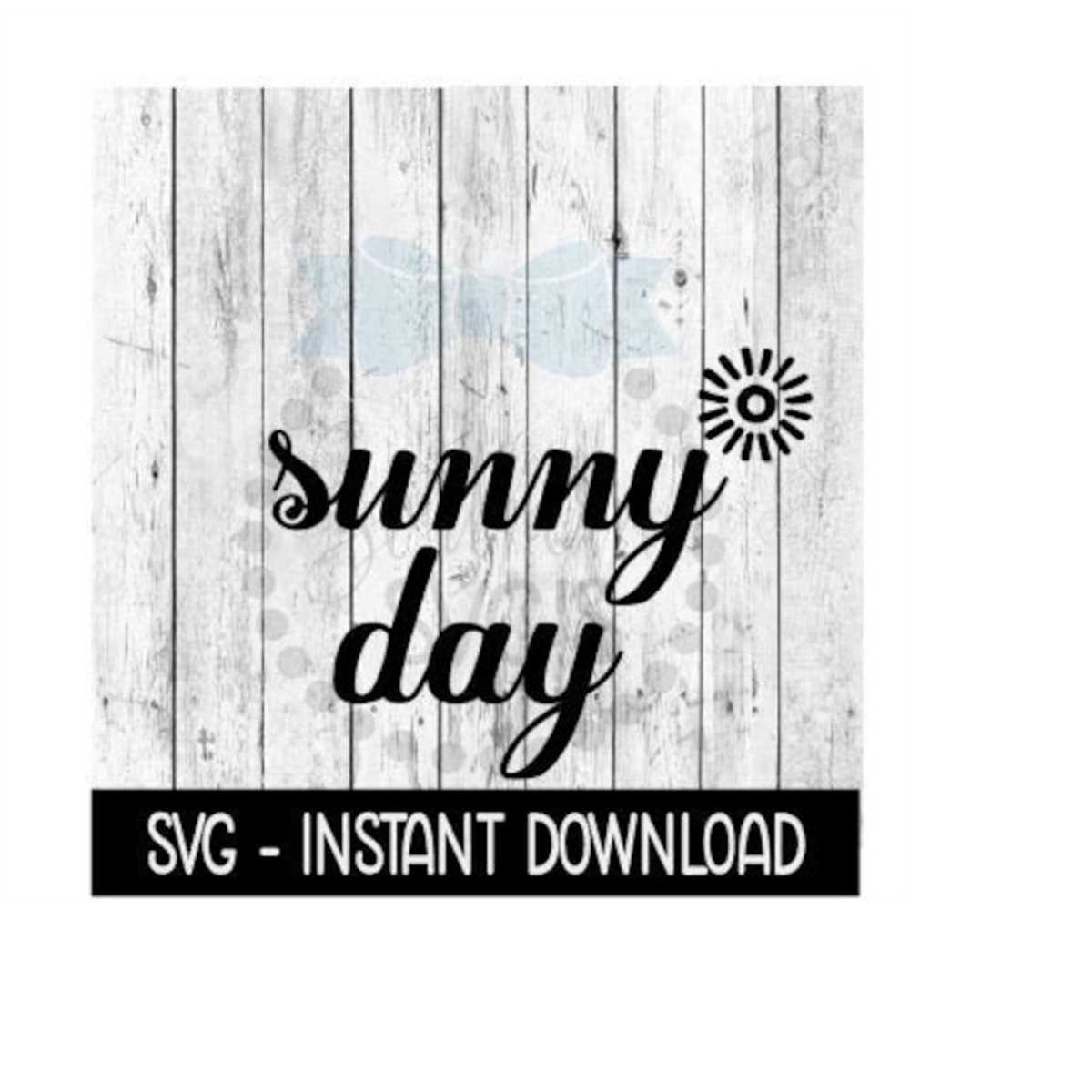 Sunny Day SVG, Sun Beach Summer SVG, SVG Files Instant Downl | Inspire ...
