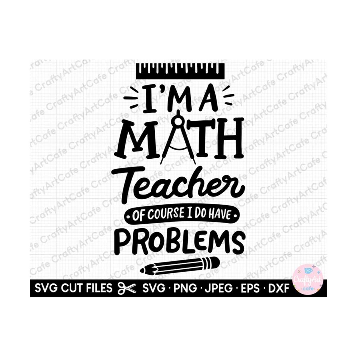 math teacher svg math teacher png | Inspire Uplift