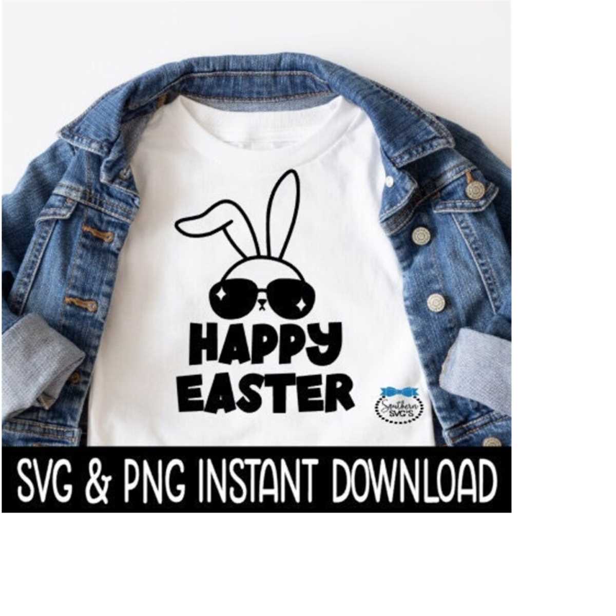 Easter SVG, PNG, Boys Happy Easter Bunny SvG, Easter Shirt S - Inspire ...