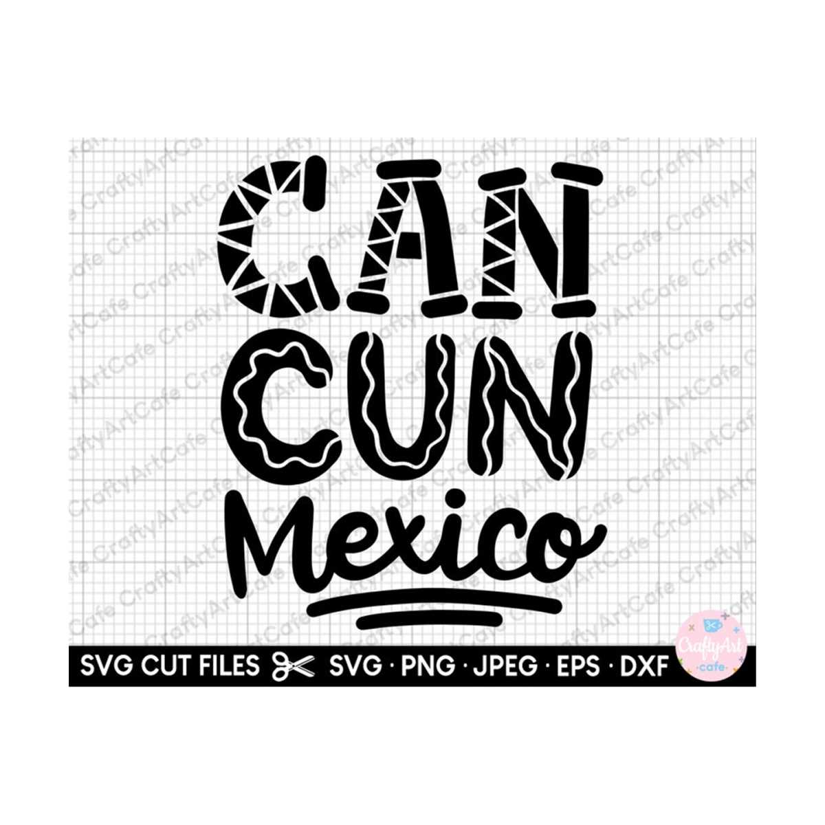 cancun vacation svg cancun vacy png cut file cricut eps dxf | Inspire ...