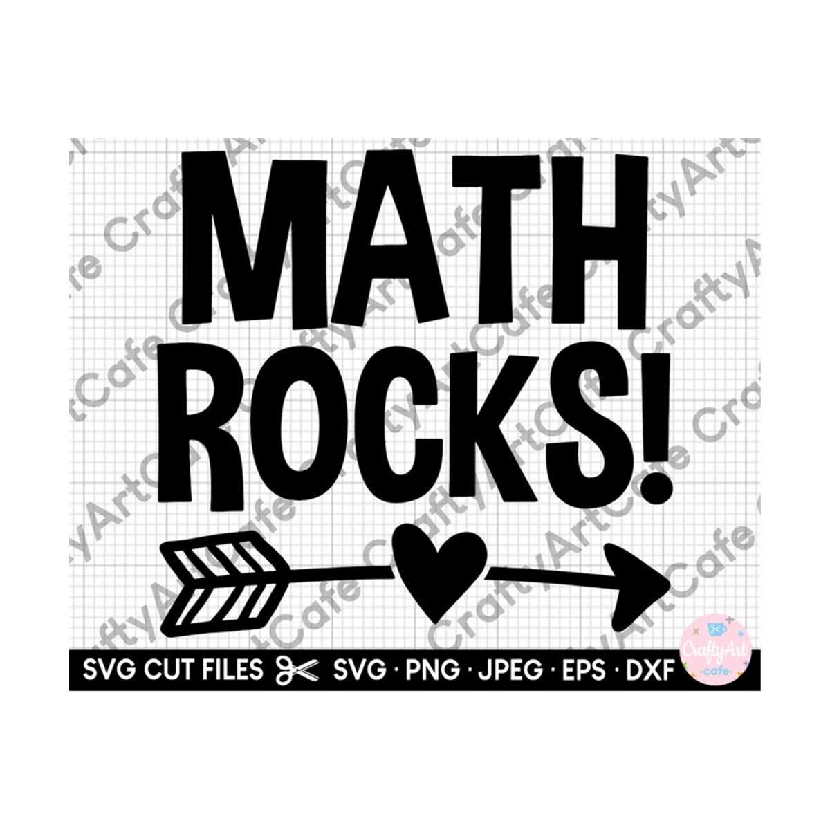 math teacher svg math rocks svg cut file | Inspire Uplift