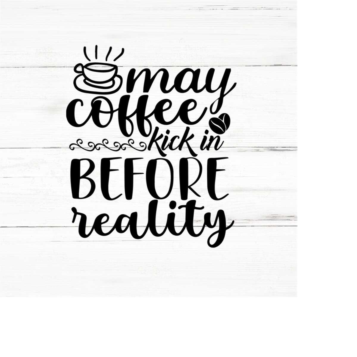 Coffee SVG File, Coffee PNG, Coffee svg cut files, Coffee cr - Inspire ...