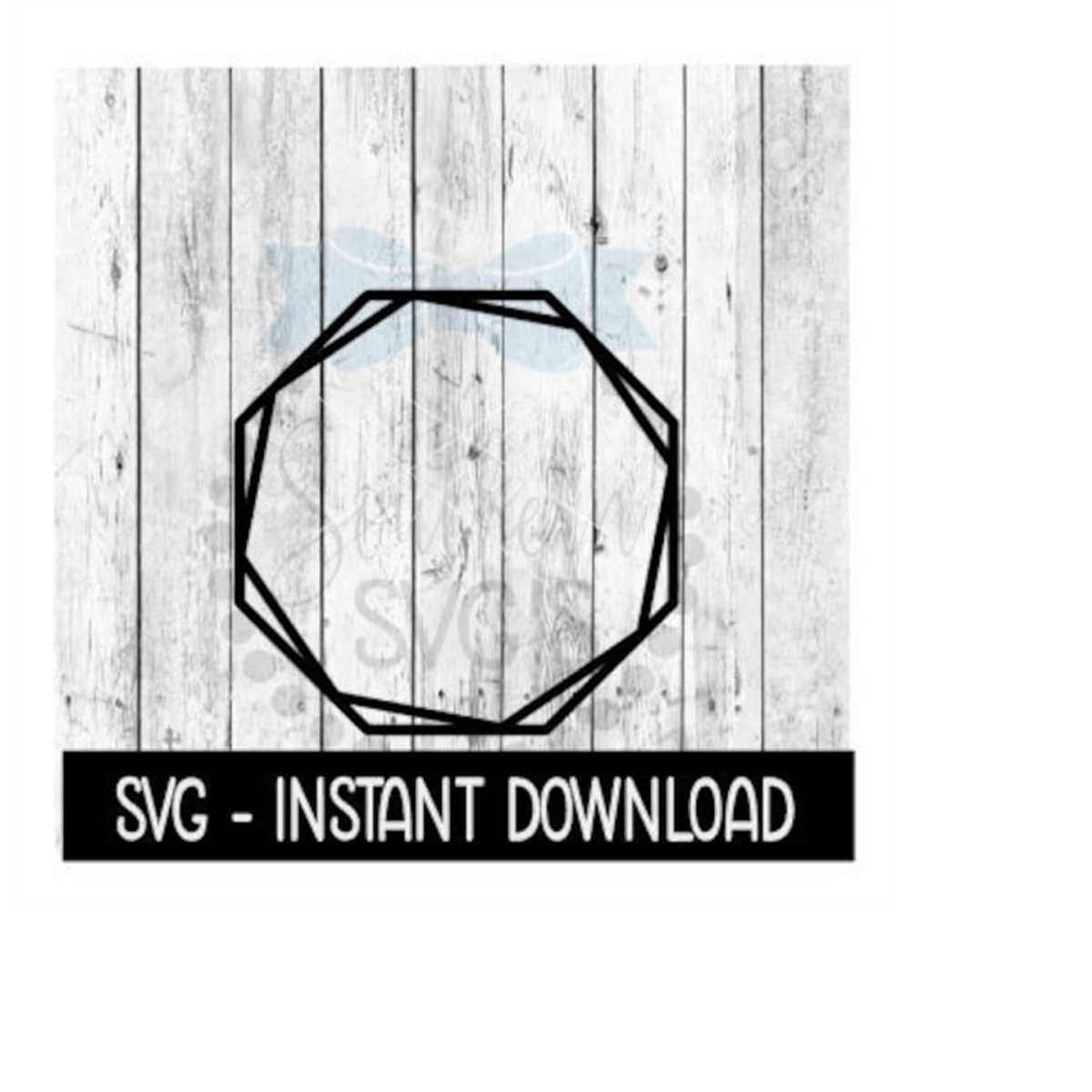Layered Stacked Octagon Frame SVG, Octagon Frame SVG Files, | Inspire ...