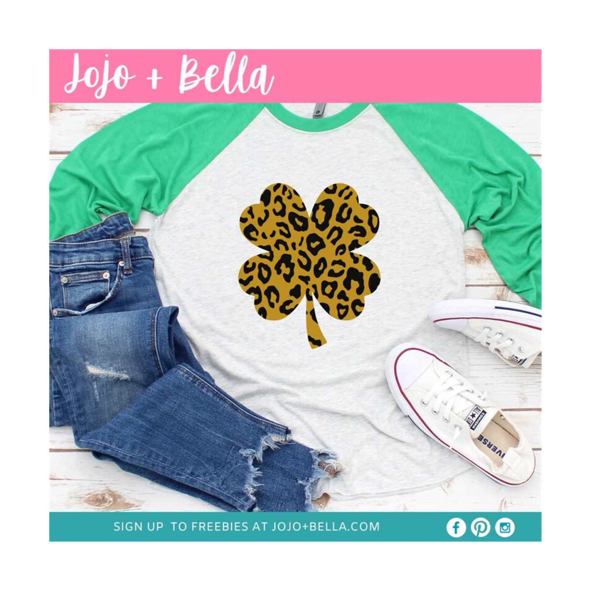 Leopard Print Shamrock Svg, Shamrock SVG Bundle, Shamrock Sv | Inspire ...