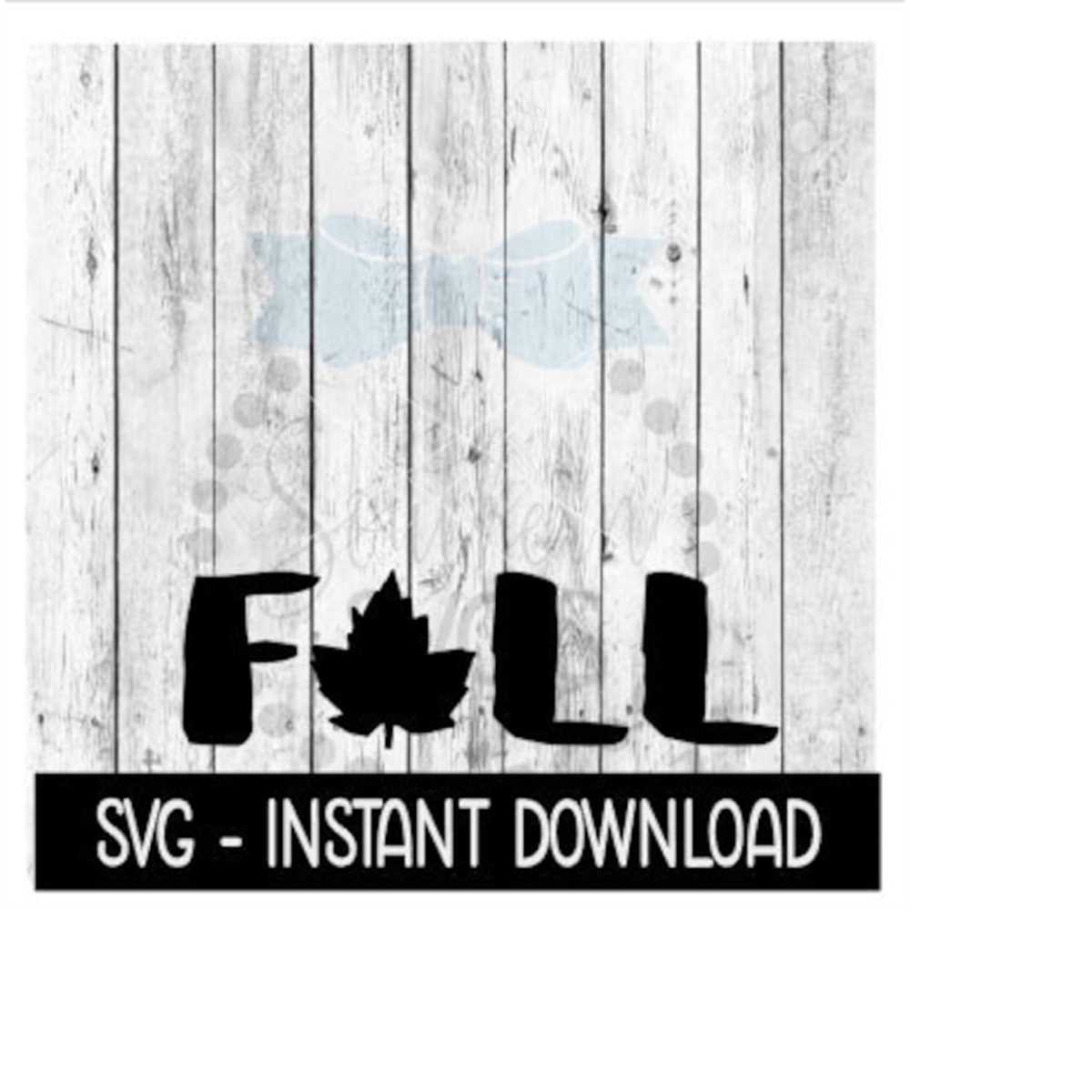Fall Leaf SVG, Farmhouse Sign SVG Files, SVG Instant Downloa | Inspire ...