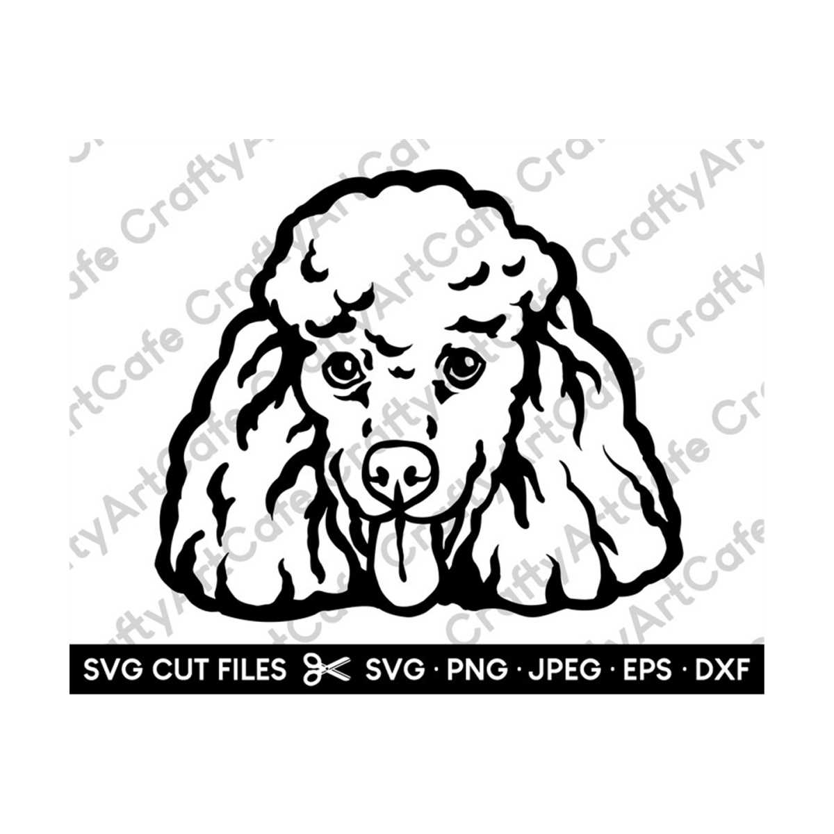 Poodle Head SVG | Inspire Uplift