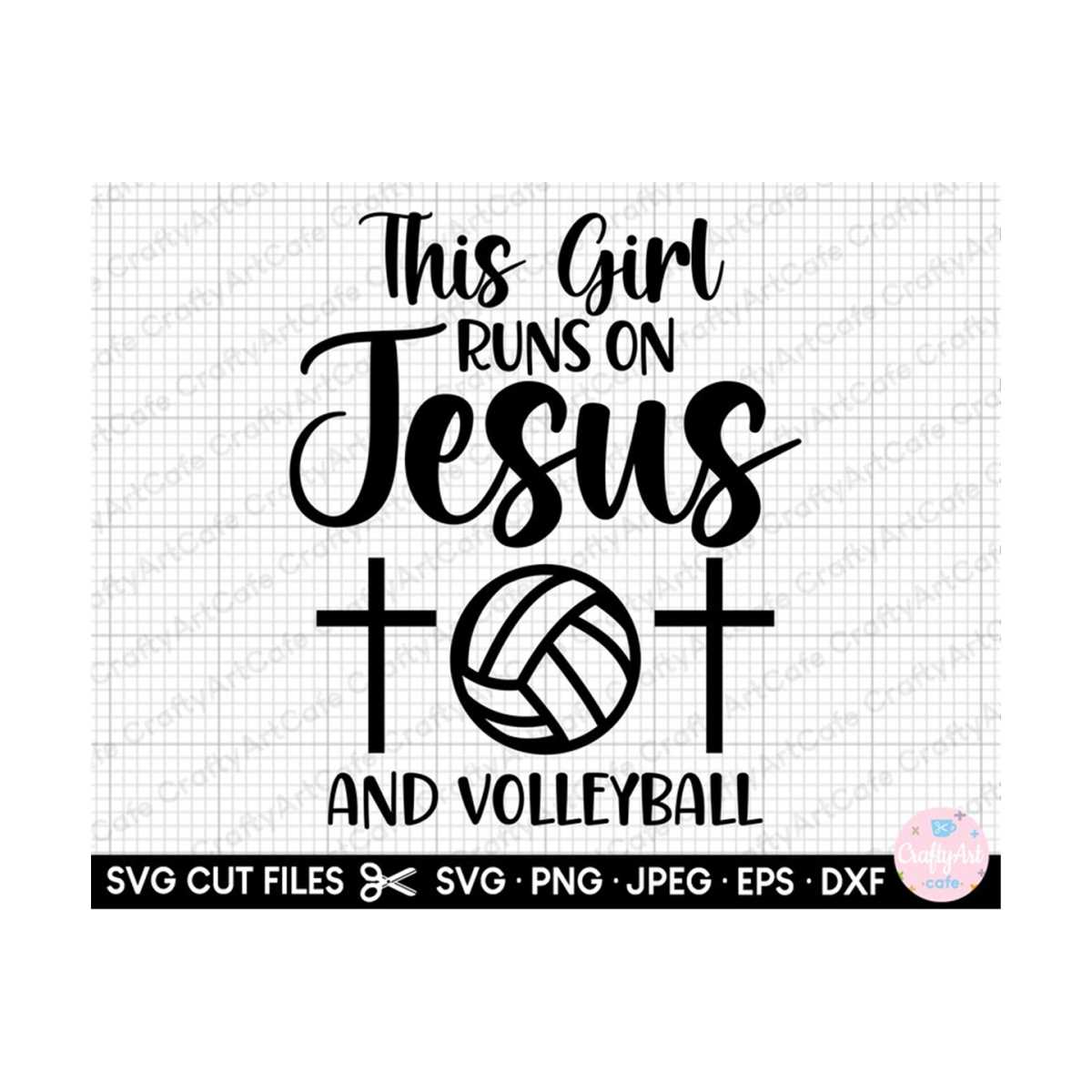 volleyball svg volleyball png for cricut this girl runs on j | Inspire ...