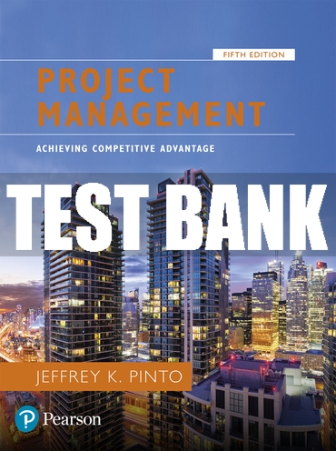 Test Bank For Project Management: Achieving Competitive Adva | Inspire ...