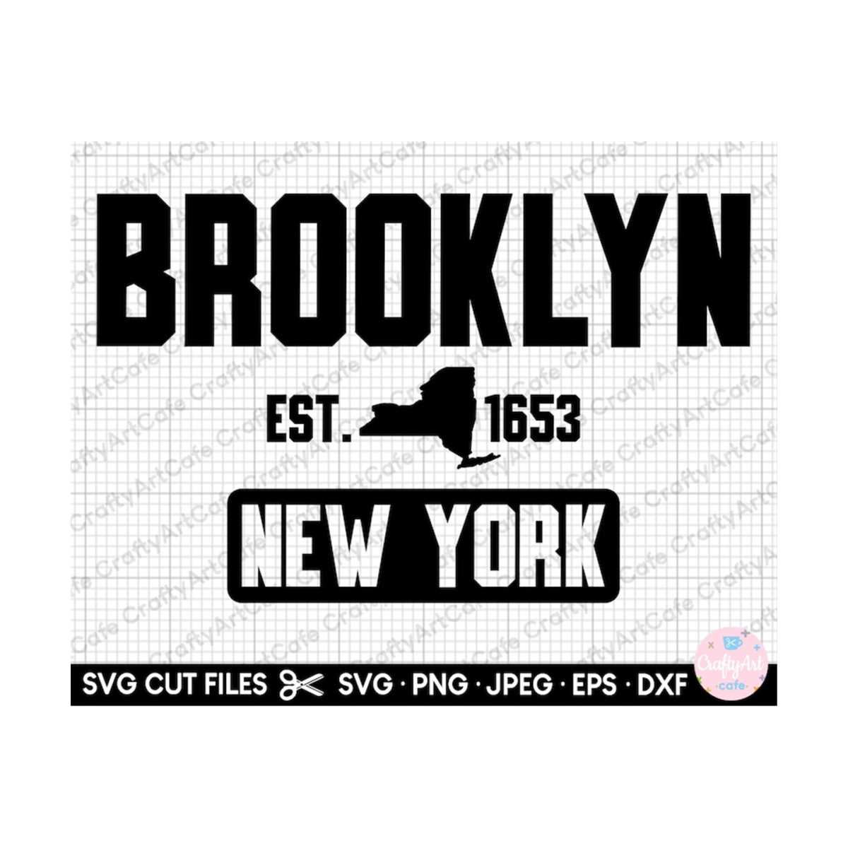 brooklyn svg brooklyn png | Inspire Uplift