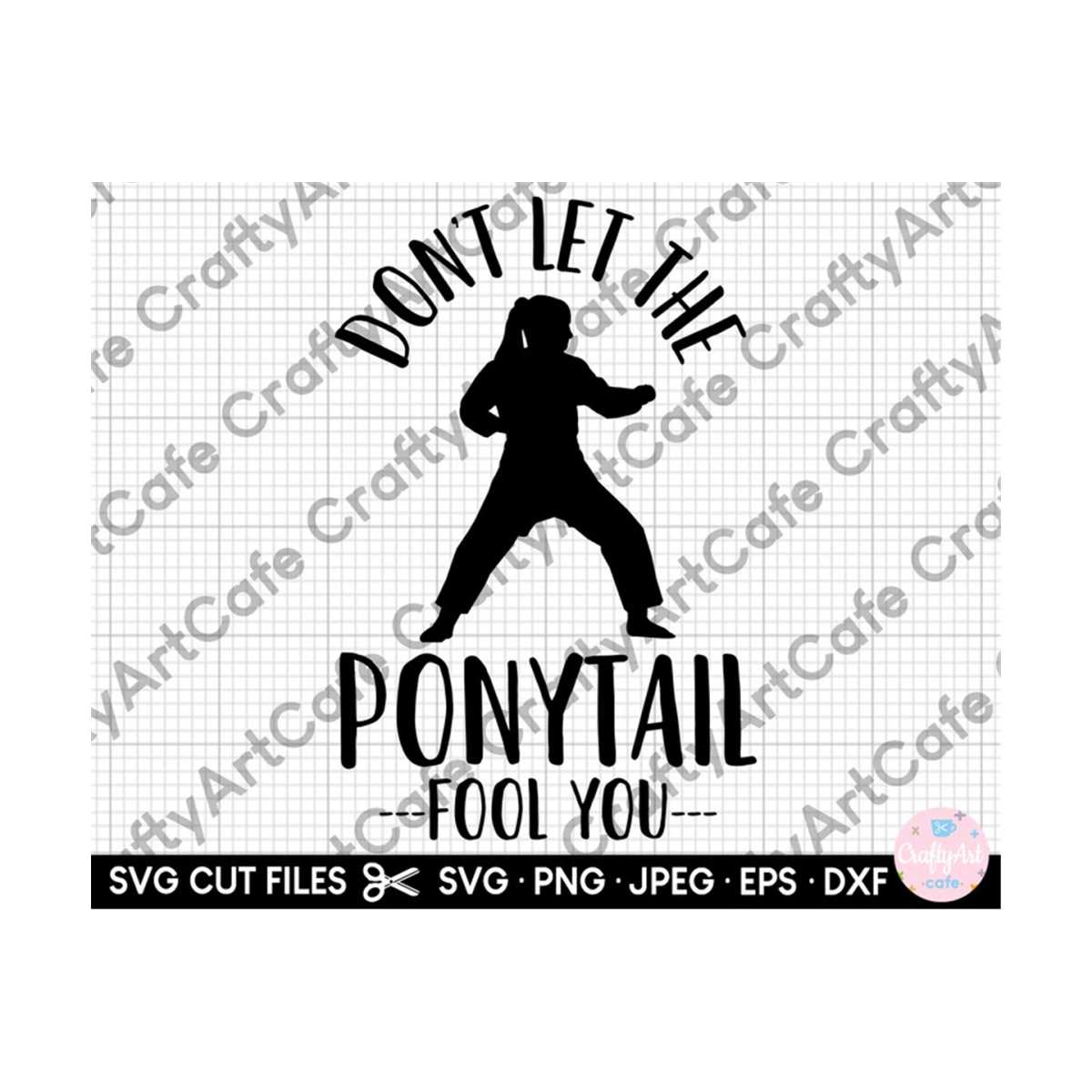 karate girl svg for cricut karate girl png karate svg don't | Inspire ...