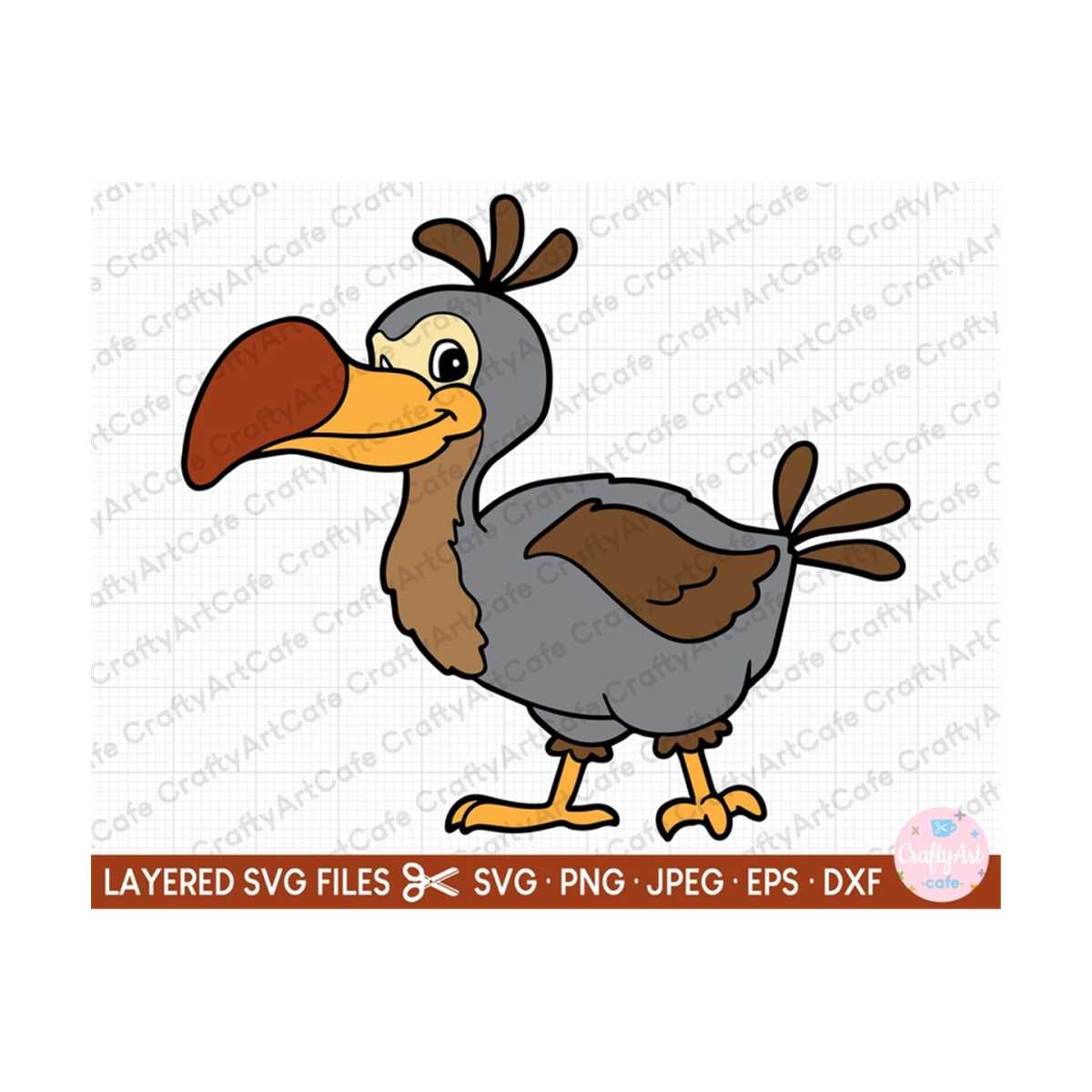 dodo illustration svg cut file cricut dodo bird svg dodo png | Inspire ...