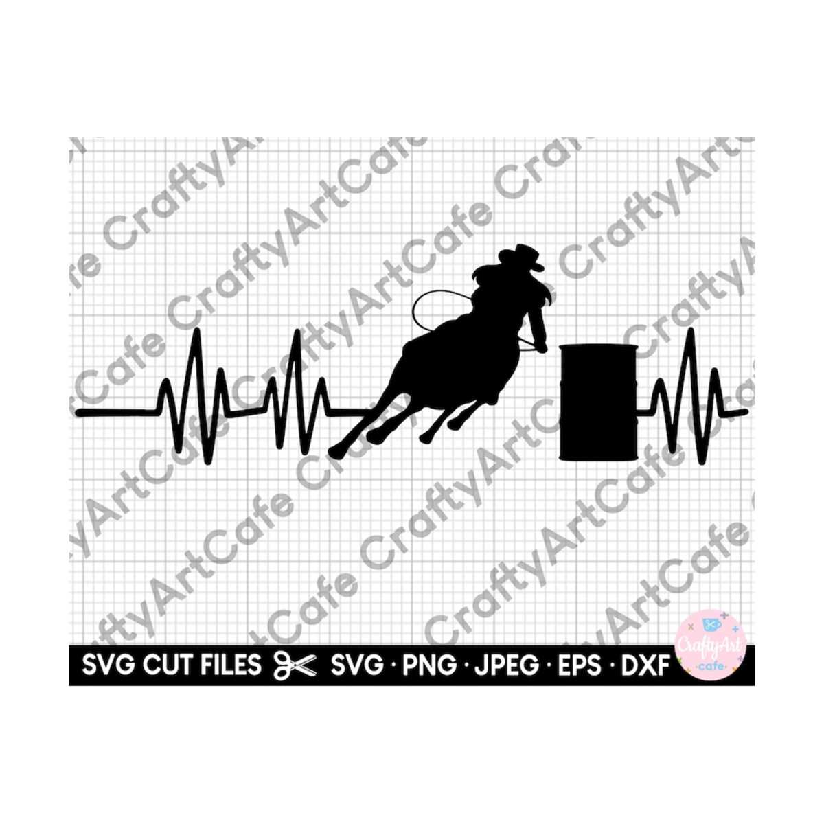 barrel racing svg cricut barrel racing png eps dxf jpeg cut | Inspire ...