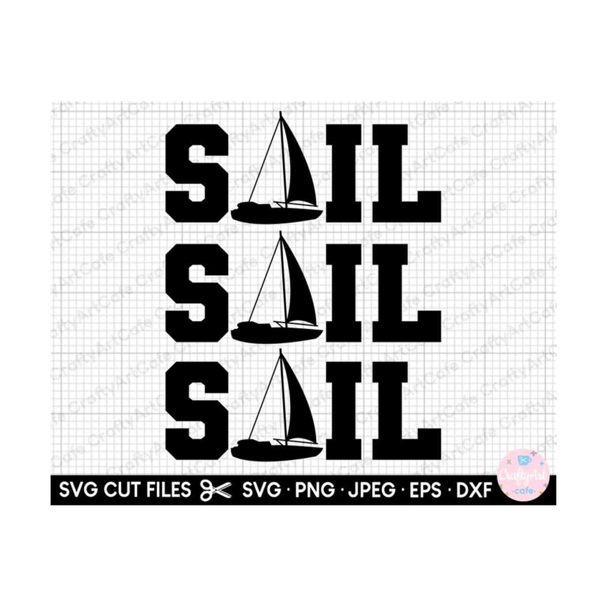 sail svg, sail png, sailor svg, sailor png | Inspire Uplift