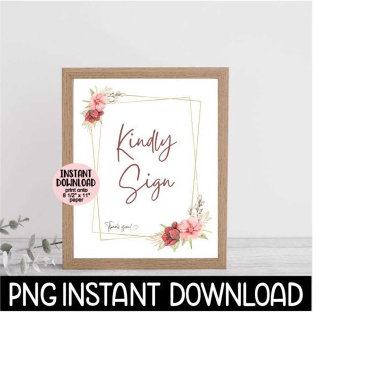 Wedding Sign PNG, Kindly Sign PNG, Wedding Sign In Book Prin | Inspire ...