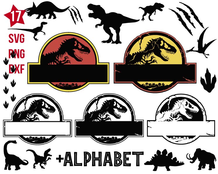 Jurassic Park svg, Jurassic Park Template svg, Jurassic Park - Inspire ...