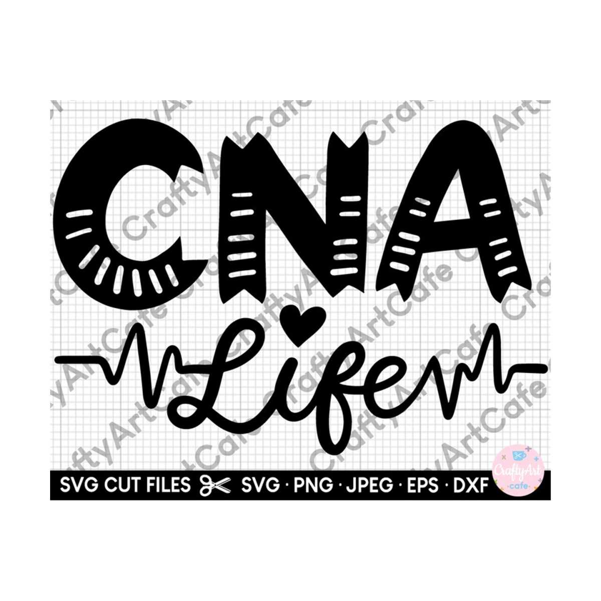 cna svg for cricut cna png certified nurse assistant svg cna | Inspire ...