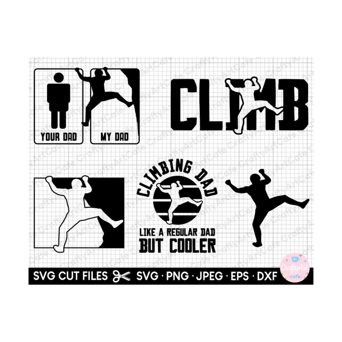 rock climbing svg png bouldering svg png climber svg png - Inspire Uplift