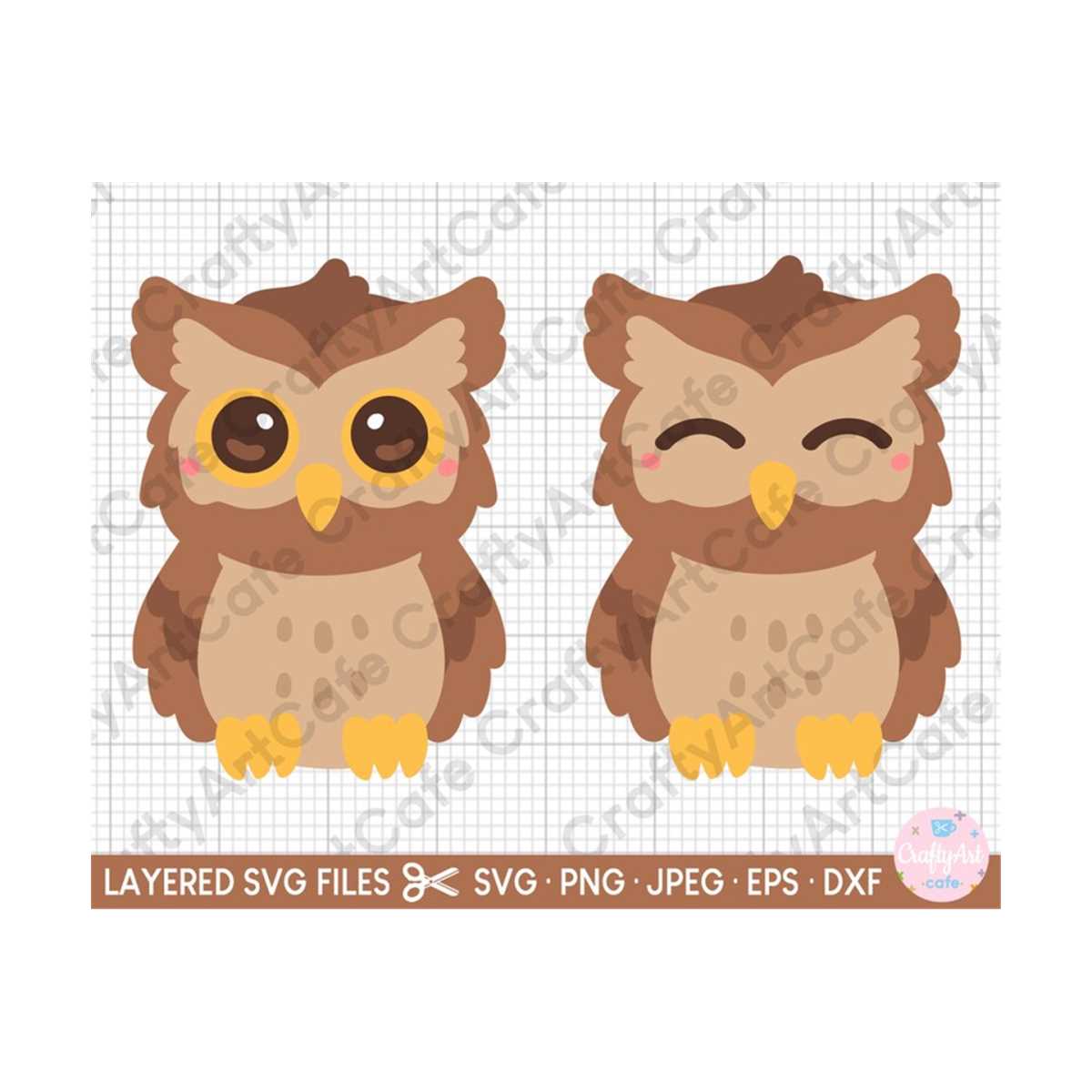baby owl svg cute owl svg kawaii owl svg owl svg files for c | Inspire ...