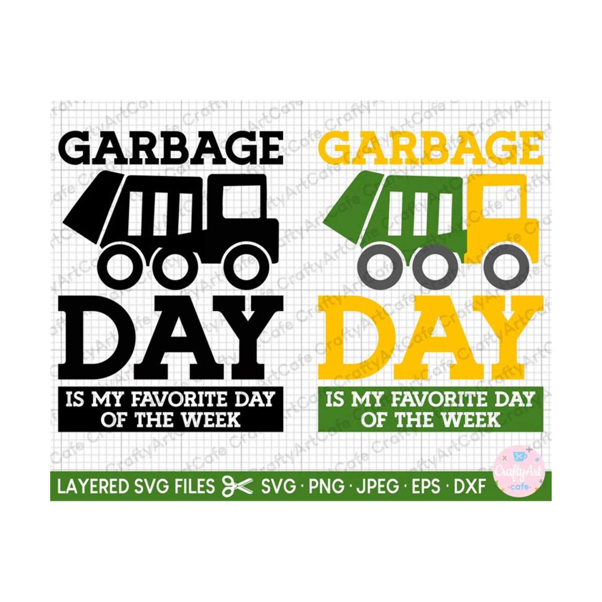 garbage truck svg - Inspire Uplift