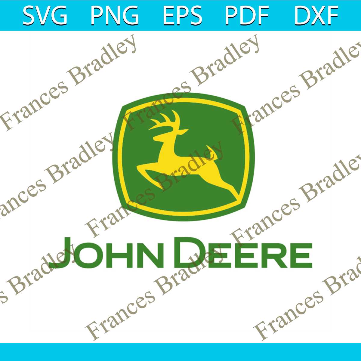 John Deere tractor svg | Inspire Uplift