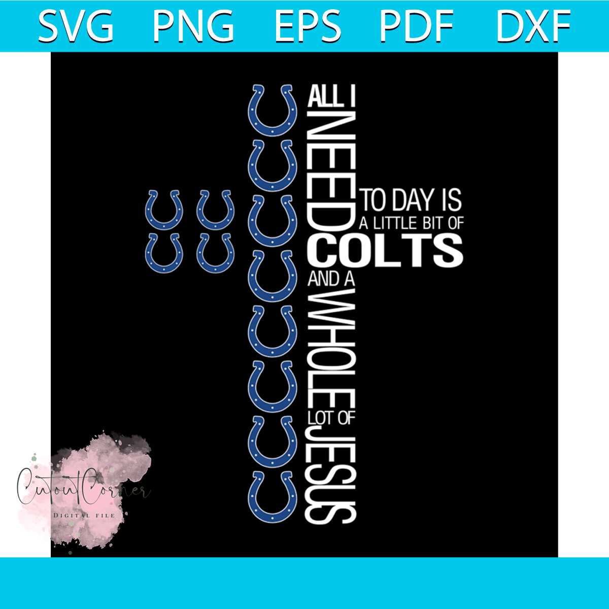 All I need Today Is A Little Bit Of Colts And A Whole Lot Of | Inspire ...