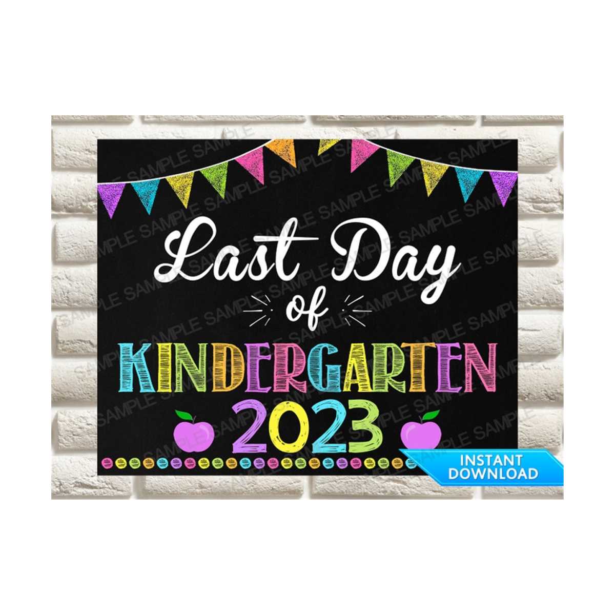 Kindergarten Graduation Sign Printable, Kindergarten Graduat - Inspire ...