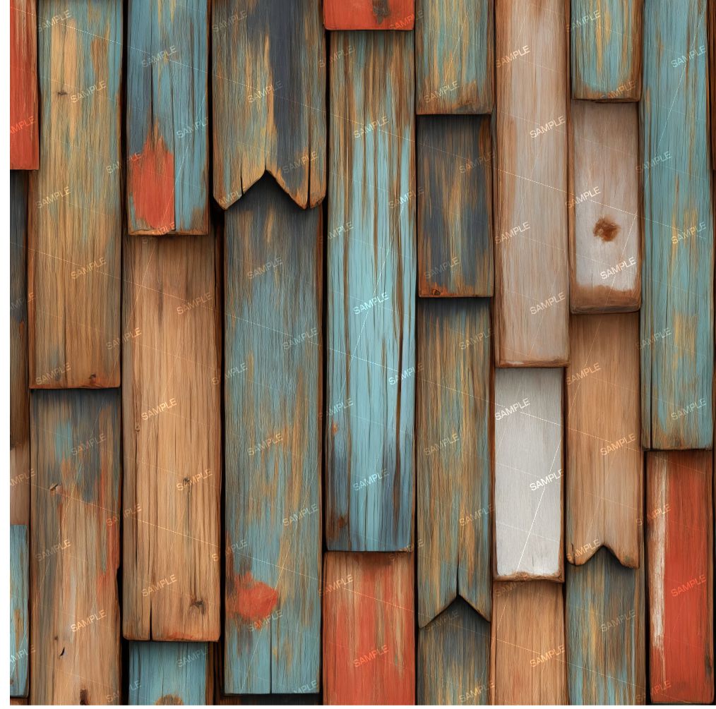 Painted Wood Slats Pattern Tileable Repeating Pattern | Inspire Uplift