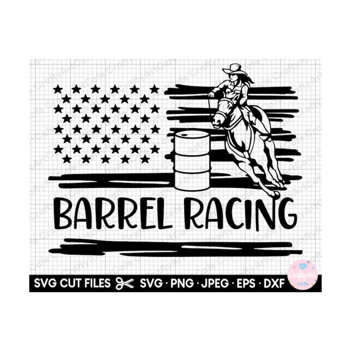 barrel racing svg barrel racing png cricut barrel racing | Inspire Uplift