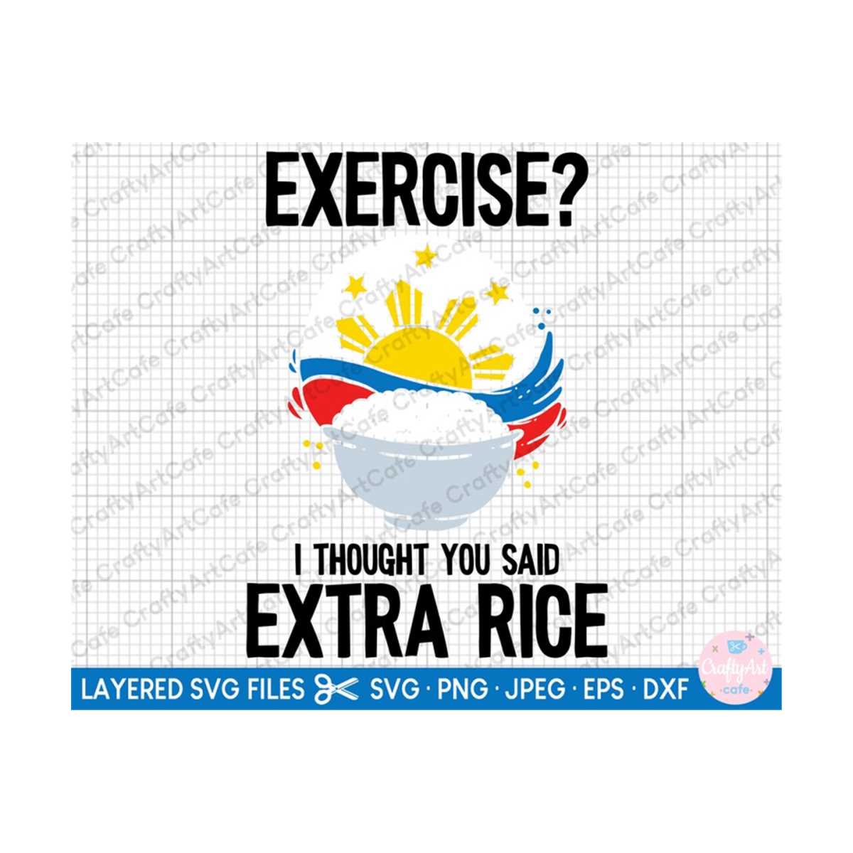 rice svg rice png rice lover svg for cricut shirt exercise i | Inspire ...
