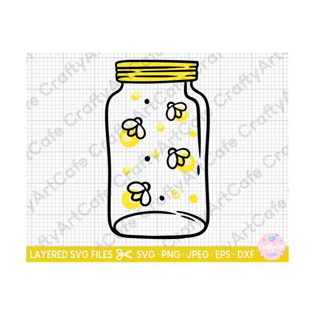 fireflies svg firefly svg png eps dxf cut file for cricut | Inspire Uplift