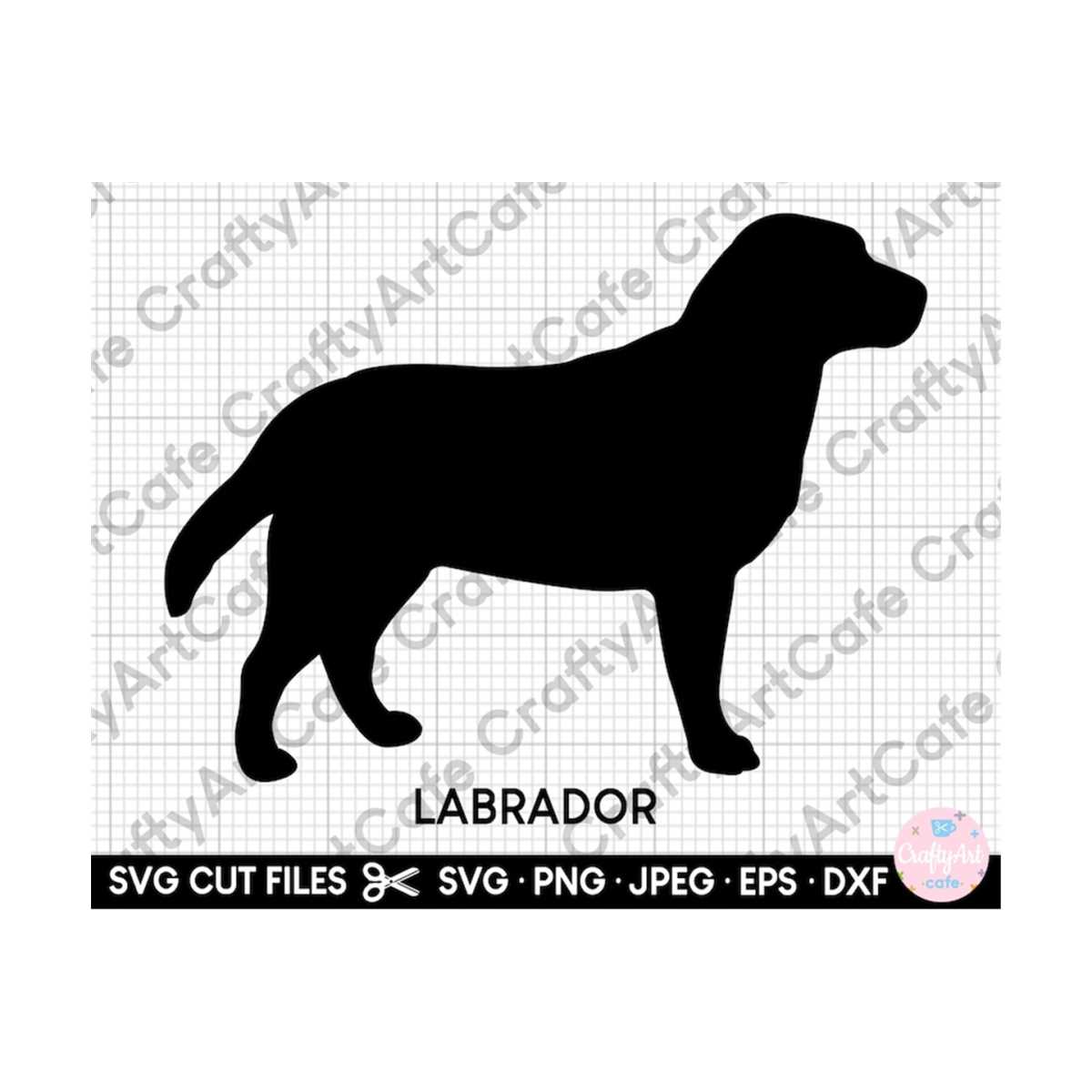 labrador silhouette svg cut file | Inspire Uplift