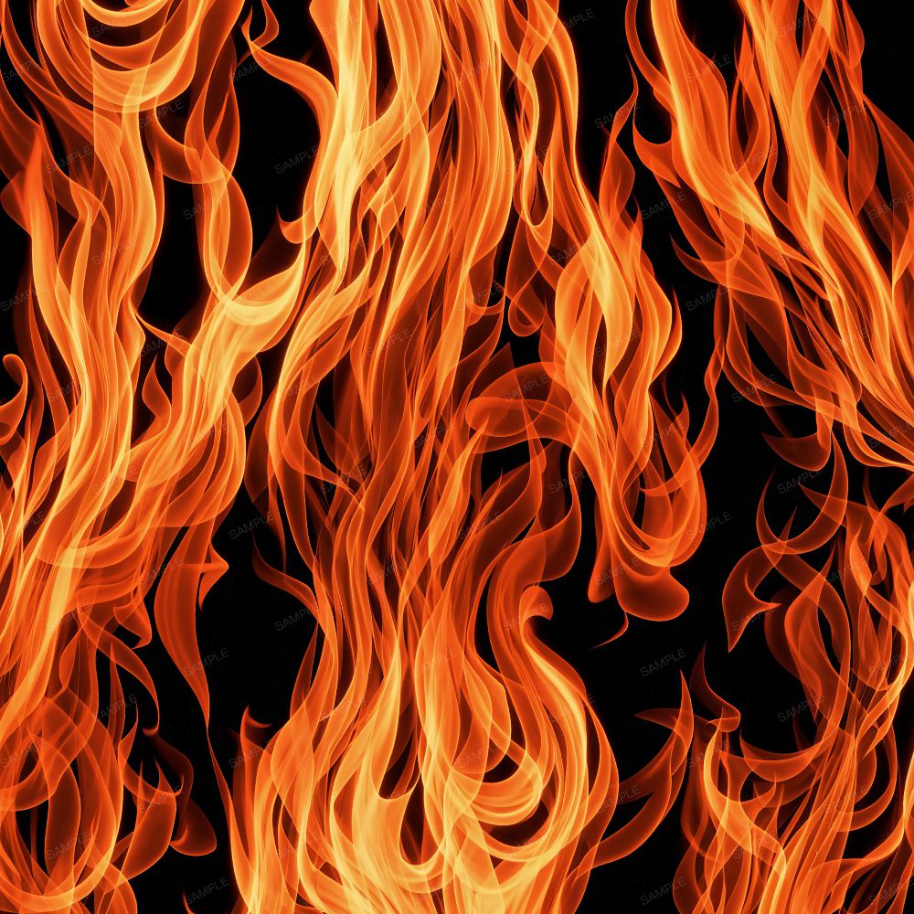 Swirling True Fire Pattern Tileable Repeating Pattern | Inspire Uplift