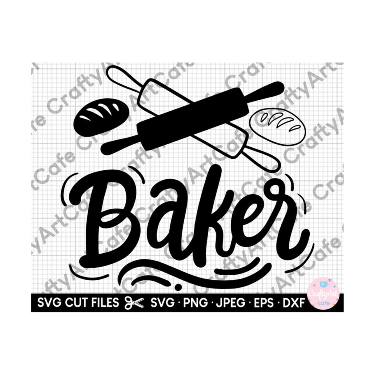 baking svg for cricut baking png baker svg eps dxf jpg | Inspire Uplift