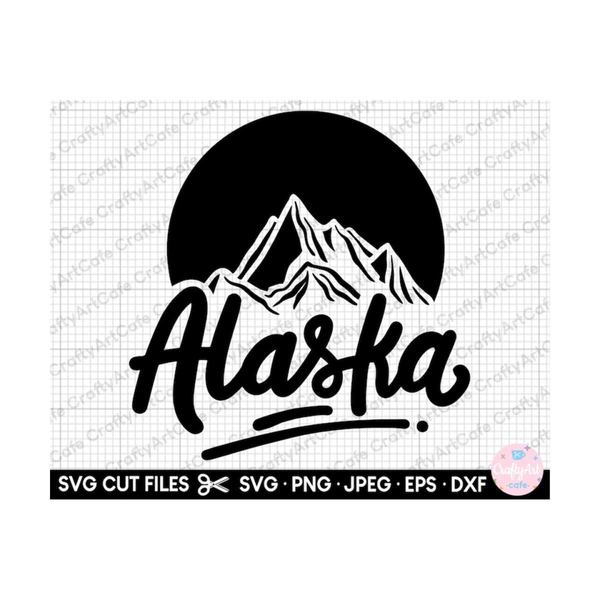 alaska svg, alaska png, alaska svg for cricut | Inspire Uplift
