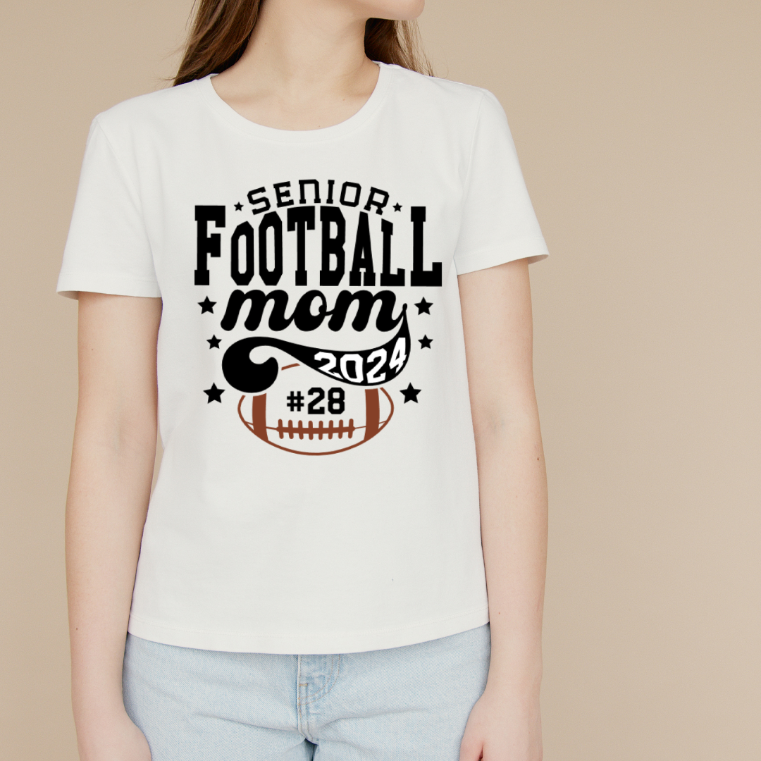 Senior football mom 2024 png, Football Mom Png | Inspire Uplift